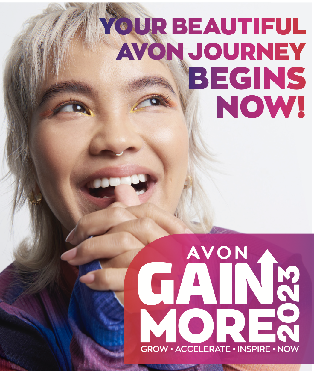 Give your new Reps the best start to their Avon journey with GAIN MORE 2023